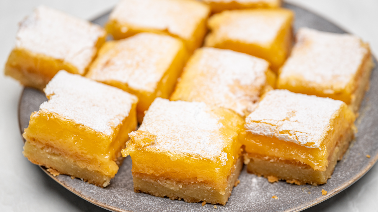 Delicious Lemon Squares | The Six O'Clock Show