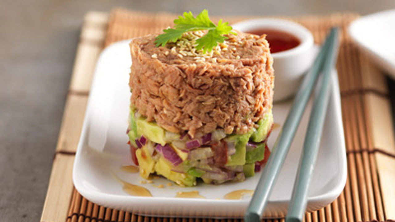 Asian Style Tuna Stacks | Healthy Living