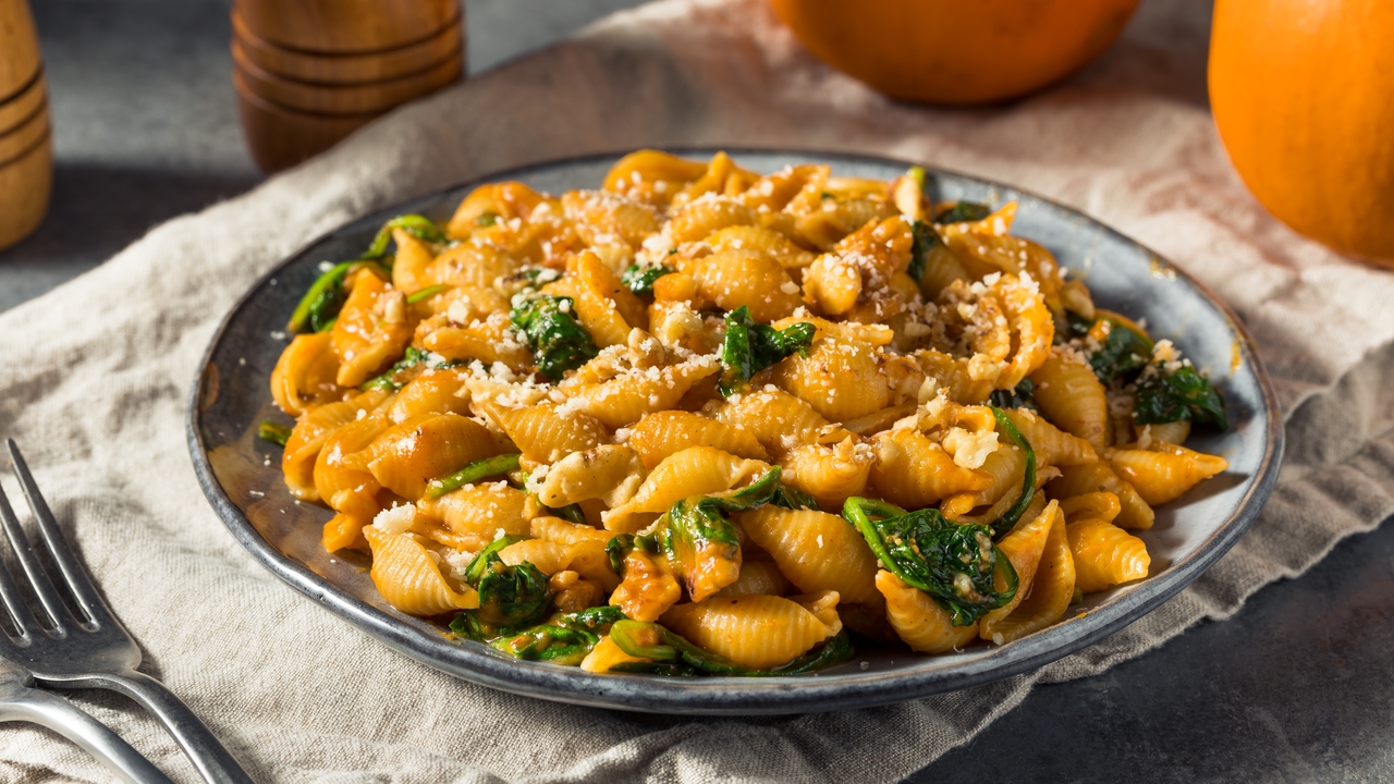 Creamy Roast Butternut Squash Pasta, Blue Cheese, Toasted Hazelnuts ...