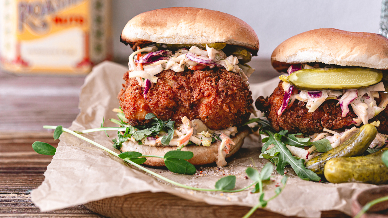 Southern Style Chicken Burger with North Carolina Cabbage Slaw | Ireland AM