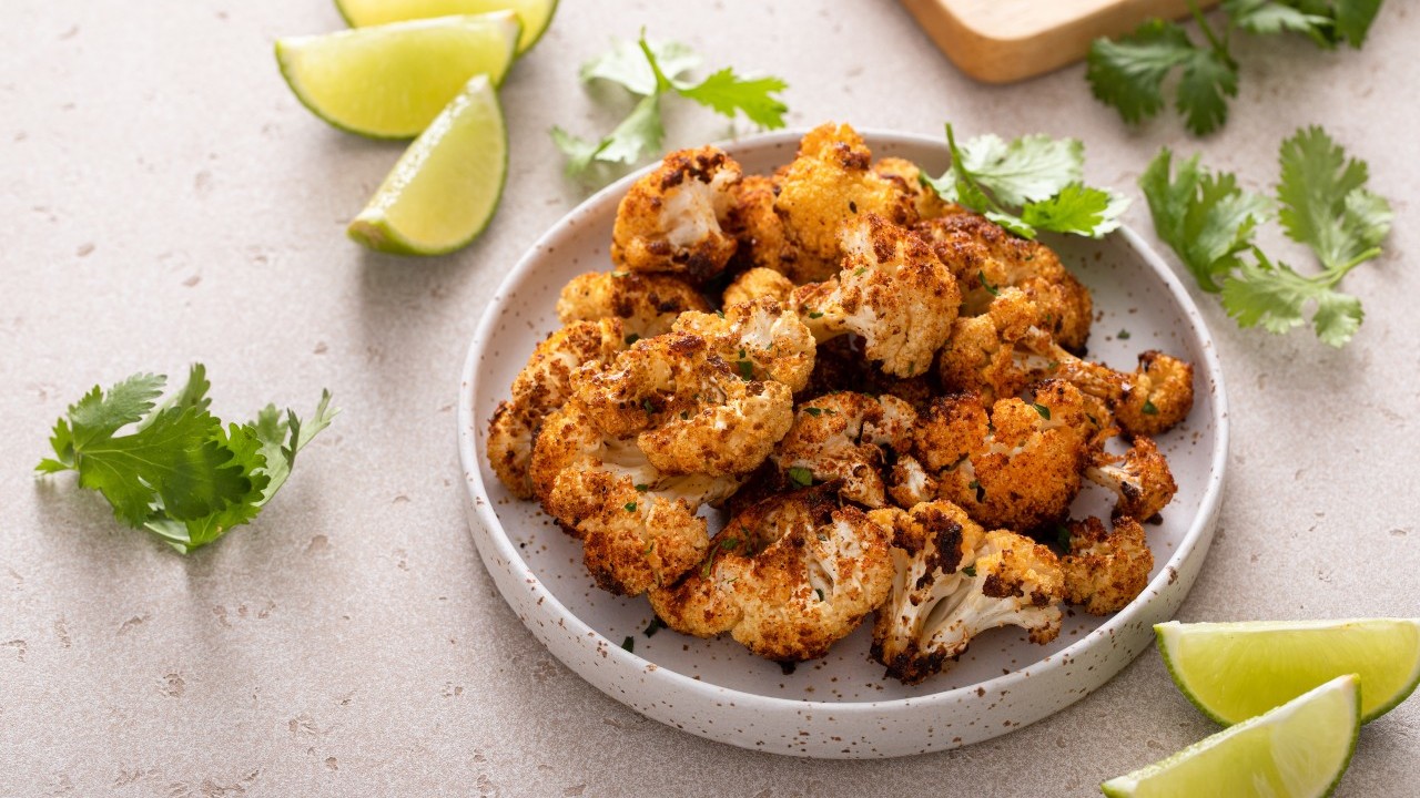 Roasted Spiced Cauliflower with Strawberry Salad | The Six O'Clock Show